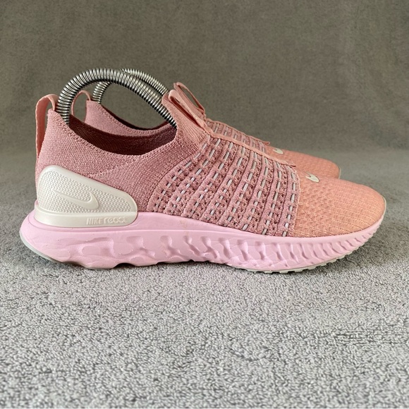 Nike | Shoes | Nike Womens 75 React Phantom Run Flyknit 2 Sneakers ...